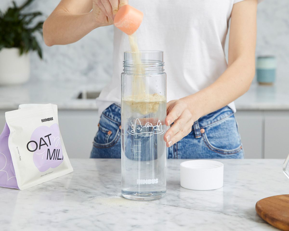 Oat Milk Powder 500g | Makes 5 litres | All natural | Nimbus Oat Milk 5L: 100% Delicious, All ...